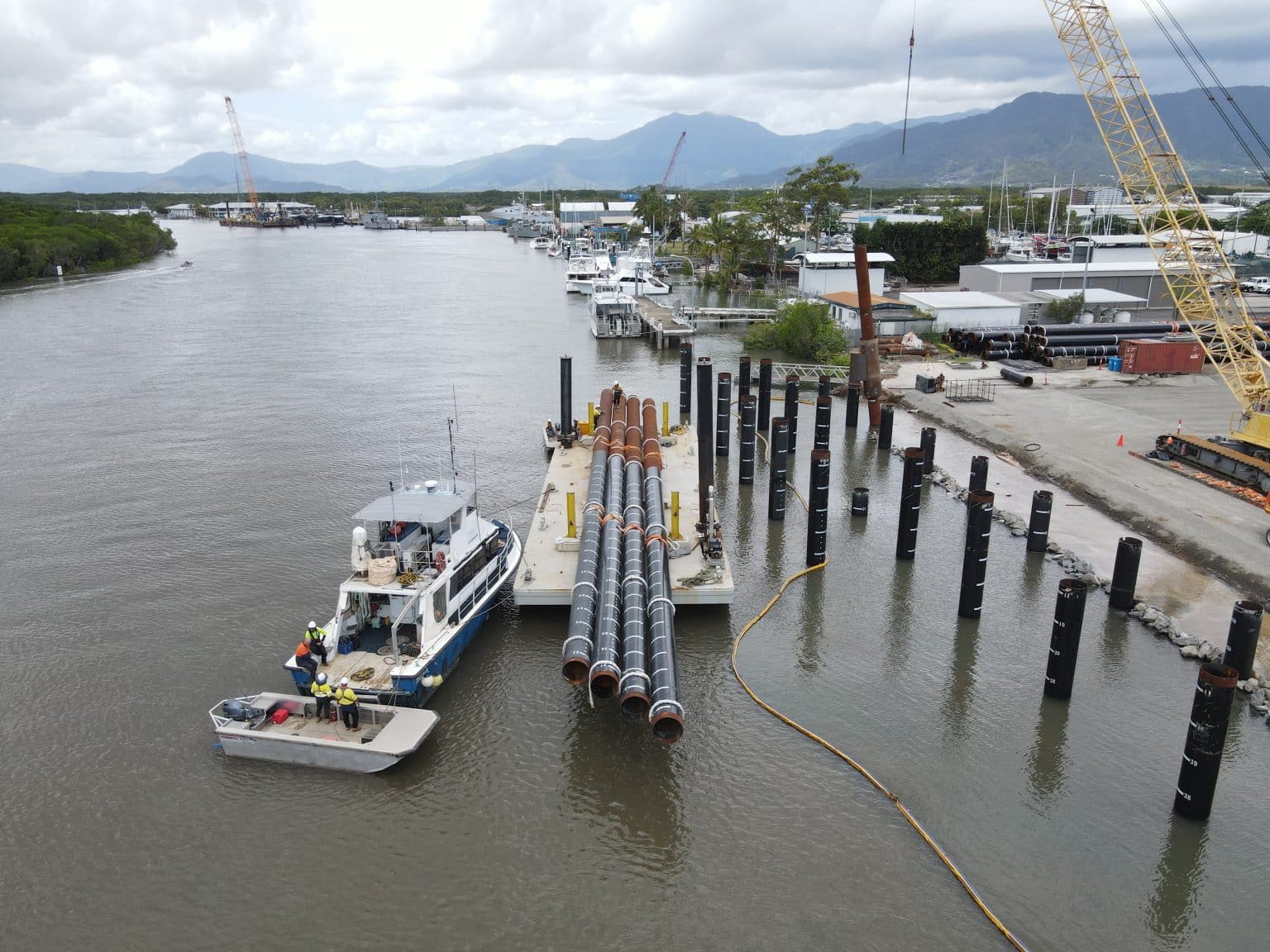 Workboats & Vessel Charters at North Marine